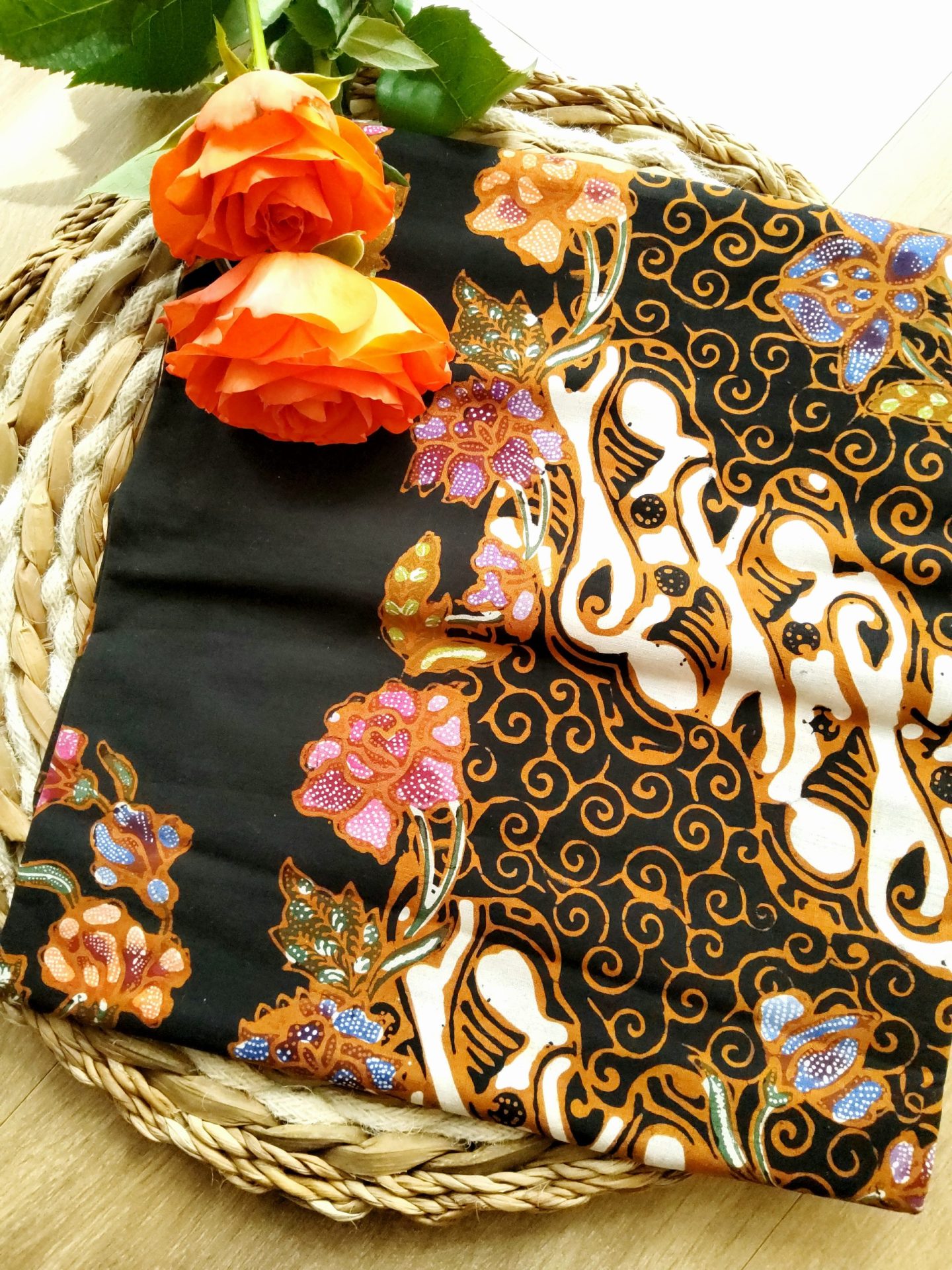 Batik Encim Cap EC1596 kopen - Rinie Batiks