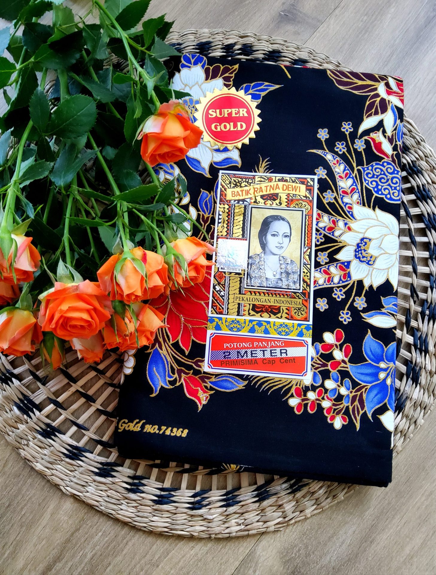 Batik Gold Line RD1931 kopen - Rinie Batiks